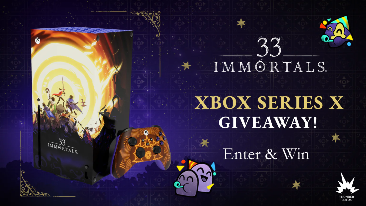 33 Immortals is out on Steam, Epic Games Store and XBOX! – Thunder Lotus